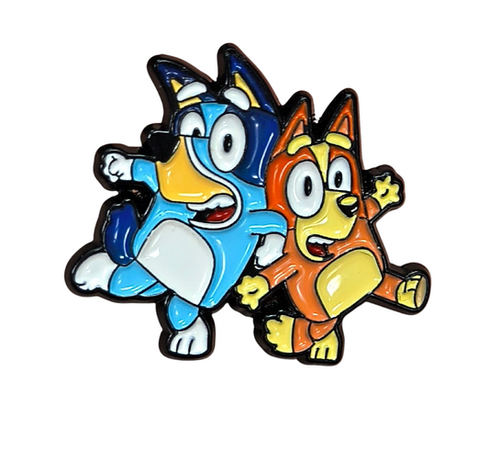 Bluey And Bingo Character Enamel Pin | St. Nix Collectibles