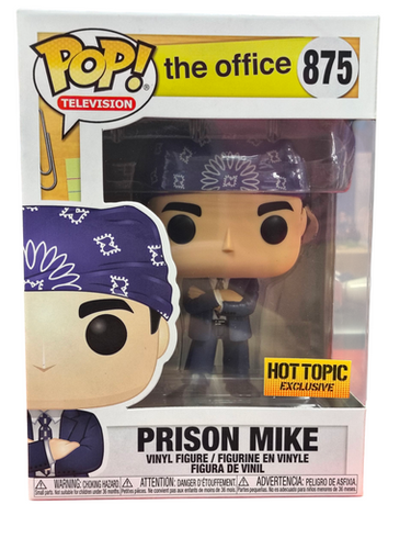 Funko Pop The Office Prison Mike 875 Hot Topic Exclusive - SC | St. Nix ...