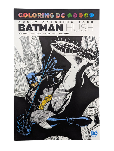 2016 DC Comics Batman Hush Volume 1 Adult Coloring Book | St. Nix ...