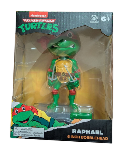 CultureFly TMNT Teenage Mutant Ninja Turtles Raphael 6 Inch Bobblehead ...