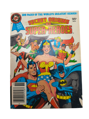 Fall 1979 DC Comics Blue Ribbon Digest Vol. 3 #19 Secret Origins of ...