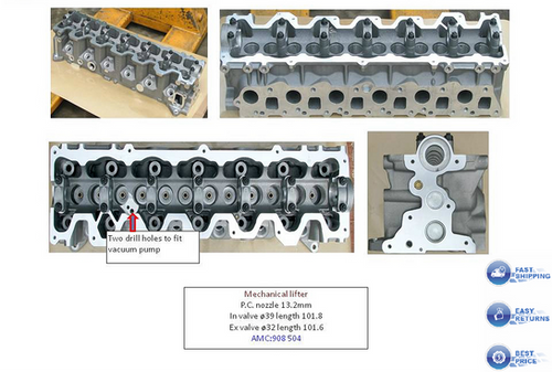 Buy Nissan RD28-D cylinder head Mechanical lifter191333 at Precision ...