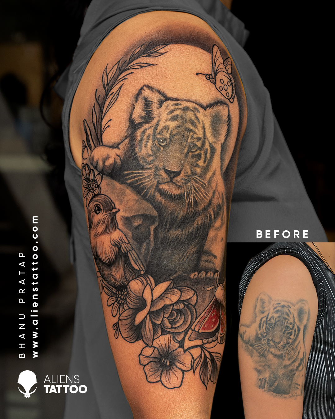 Cover Up Tattoos: Turning Your Tattoo From Zero To Hero - Aliens Tattoo ...