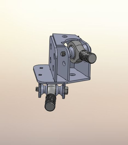 Dual Mount 4 Link Frame Bracket DXF File | GGM