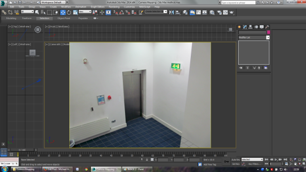 DIGITAL COMPOSITING: Camera Mapping in 3DS Max
