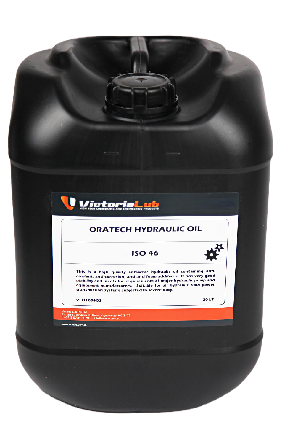 Oratech Hydraulic Oil Code: VLO1004O2 | My Site 3