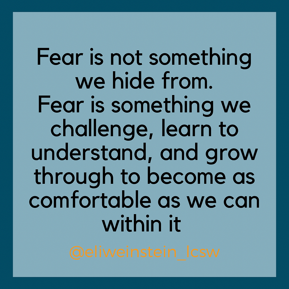 Fear is Around Us