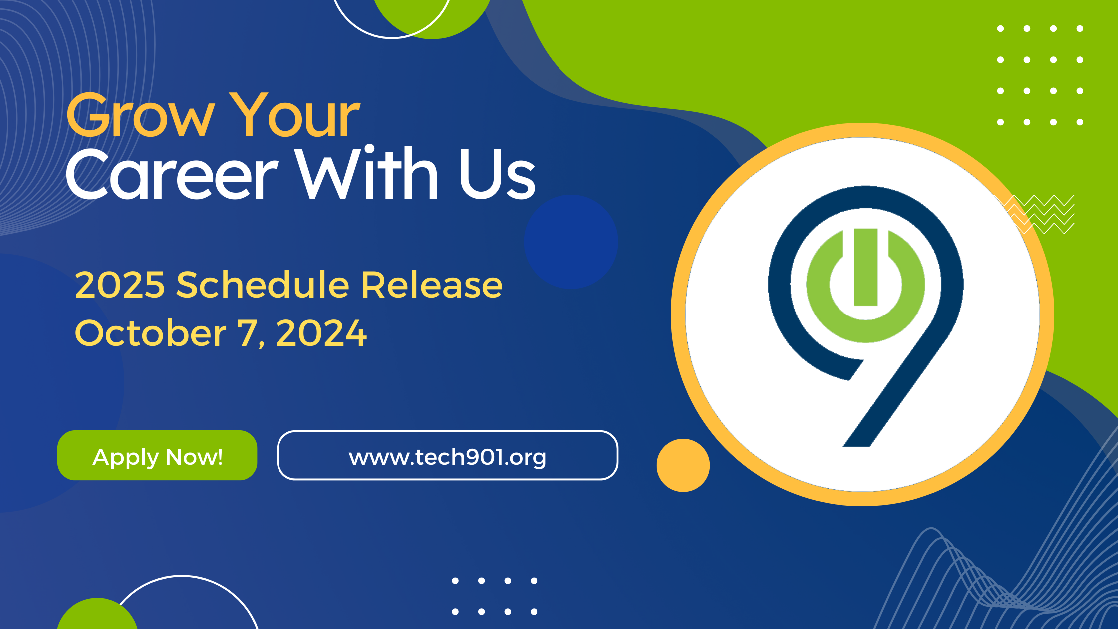 2025 Schedule Release | Tech901