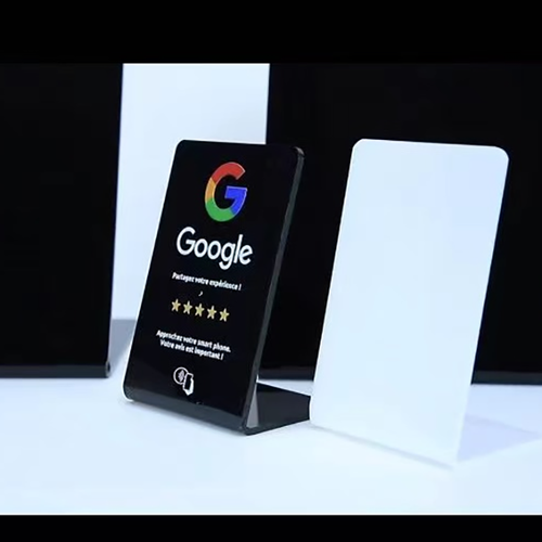 Custom NFC Mobile Phone Smart Google Review Stand | Everprint