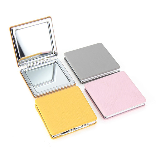 PU Leather Folding Mirror- Square | Everprint USA