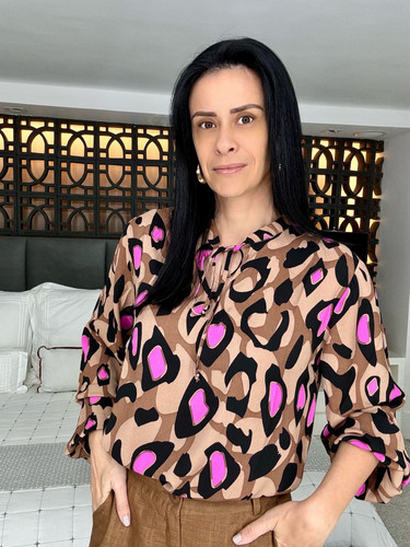 Bata animal print | Ateliê Ça Va