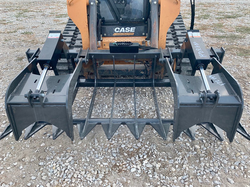 Skid Steer Root Grapple - Heavy Duty by CID Attachments