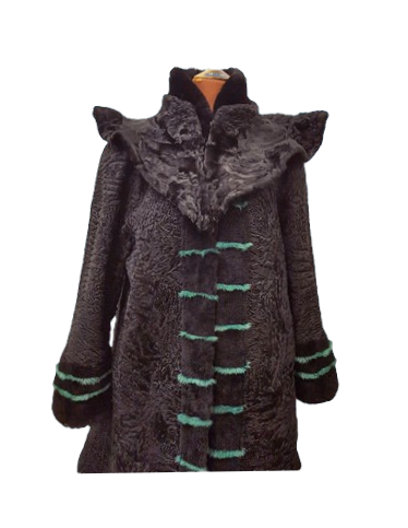 Persisk Swakara-kappa designad med unika detaljer | Sakis Furs