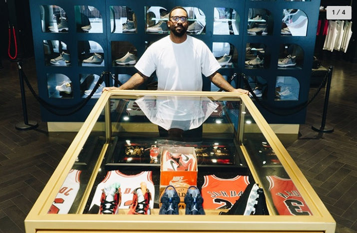 Filho de Michael Jordan exibe par nunca visto do AJ 6 na Trophy Room Store