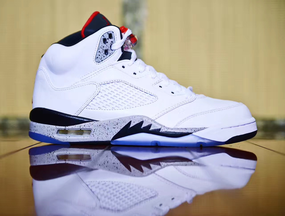Air Jordan 5 White Cement no Brasil