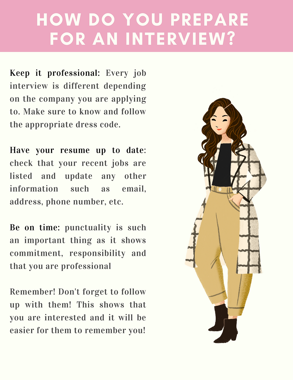 Tips for an Interview