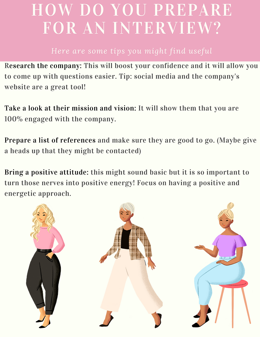 Tips for an Interview