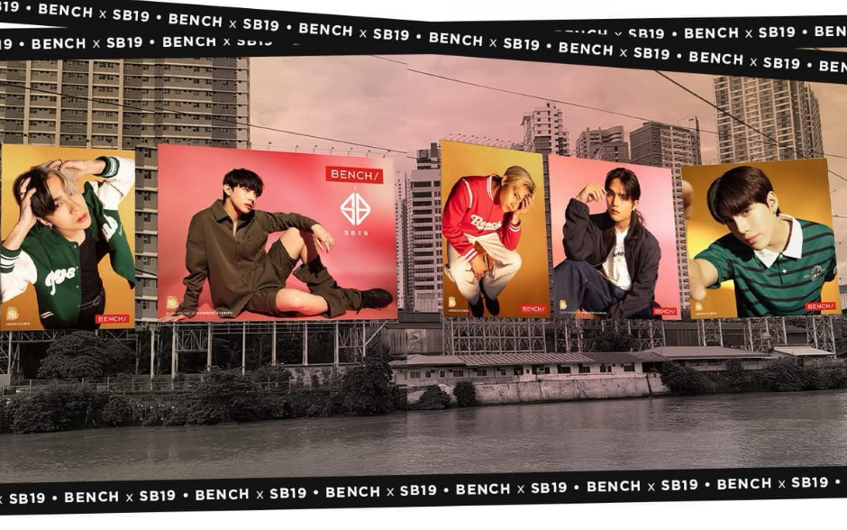 SB19 x Bench: Stellar Partnership, Taking Over Billboards on EDSA