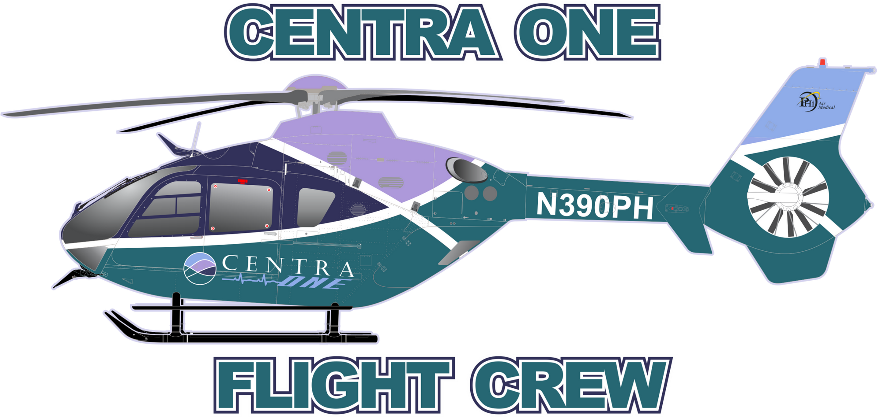 EC135#012 VIRGINIA - CENTRA ONE | heligraphx.com