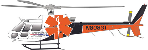 AS350#157 ALABAMA - HAYNES LIFE FLIGHT | heligraphx.com