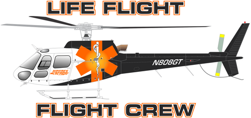 AS350#133 ALABAMA HAYNES LIFE FLIGHT N808GT | heligraphx.com
