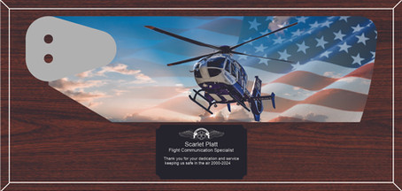 Rotor Award Plaque | heligraphx.com