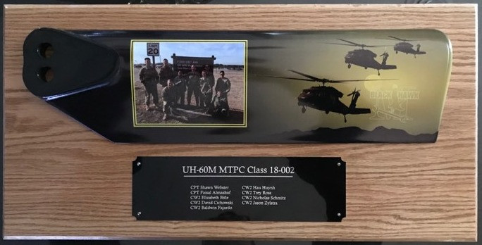 Rotor Award Plaque | heligraphx.com