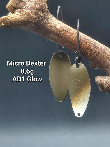 Micro Dexter 0,6g AD1 Glow | Bienenmadenmann