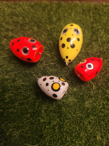 Popla Popper original 23mm 1,8g weiß | Bienenmadenmann