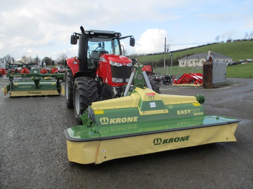 New Krone Front Mounted Mower Conditioners | Martinsgarage
