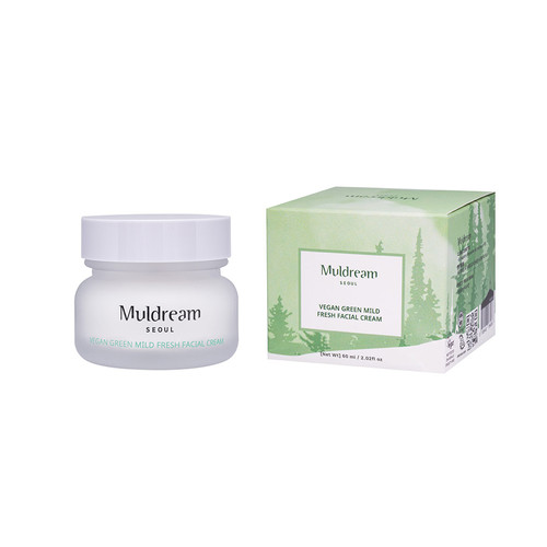 Muldream Vegan Green Mild Fresh Facial Cream | SeoulSkin Australia ...