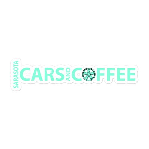 SALE! C&C Decal - Mint | Cars & Coffee