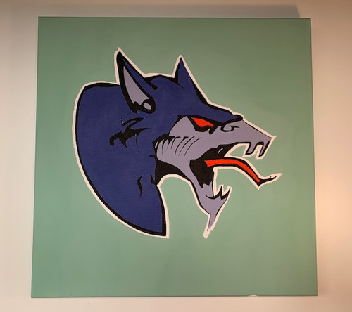 Neophyte RecordsTraditional Logo 50x50cm Acrylic & Oil Paint | The ...