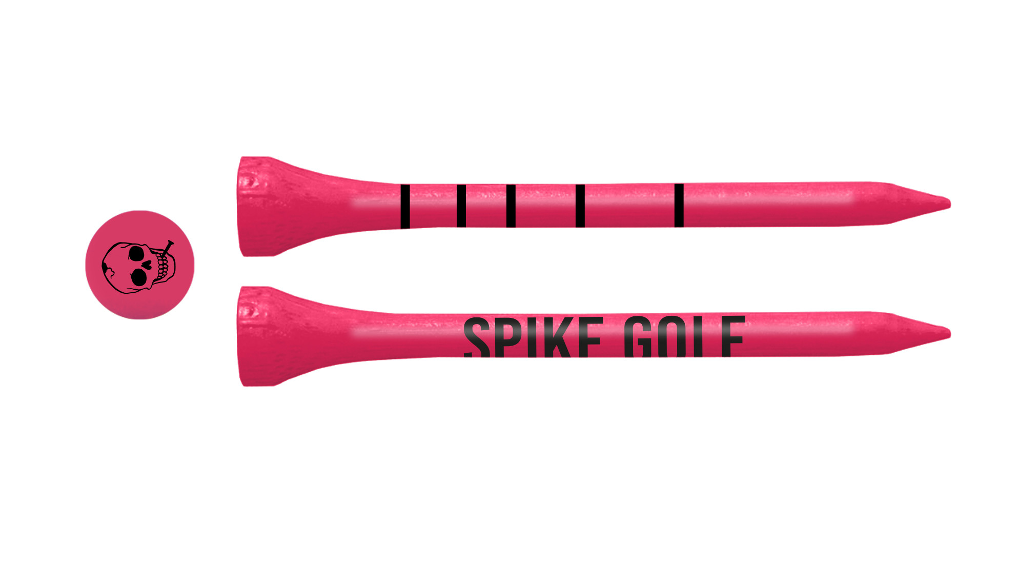 70mm Bamboo Golf Tees | Biodegradable | Spike Golf