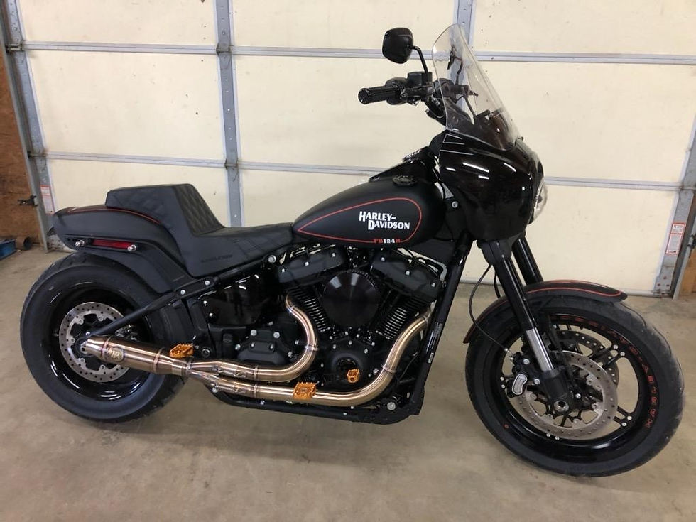 HPI/DMR 2018-Up Softail Exhaust for DMR Mid Controls | BoostedBrad