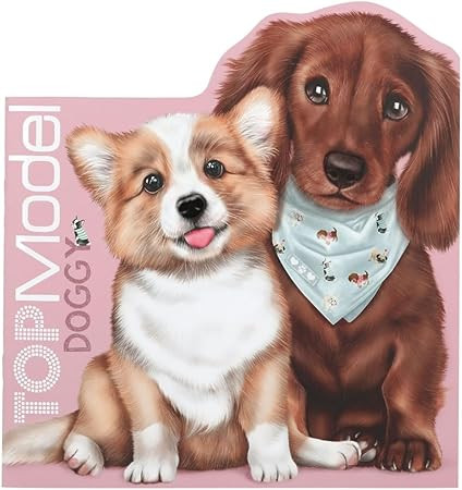 Depesche - TOPModel - Dog Shape Colouring Book | Amazing Toys