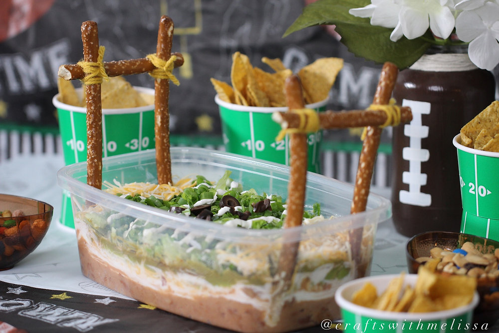 How to make a Football Field 7 Layer Dip!