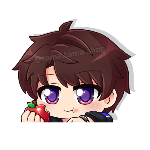 Caleb Peeker Sticker [ Love and Deepspace ] | Axolotta Stickers