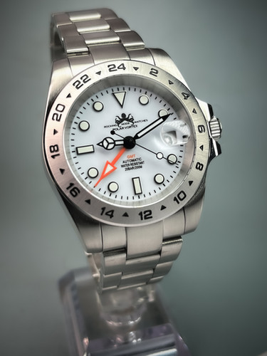 NEW!! 'Polar Vortex' GMT 40mm NH34A Watch | Rocking Mods Watches