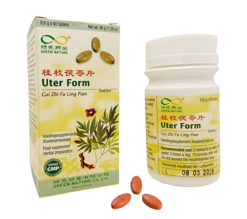 Gui Zhi Fu Ling Pian (Uter Form) | Jade River TCM Shop