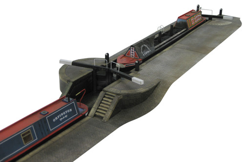 Laser cut parts for Scalescenes Narrowboats & Lock T018 | ChrisInDen Models