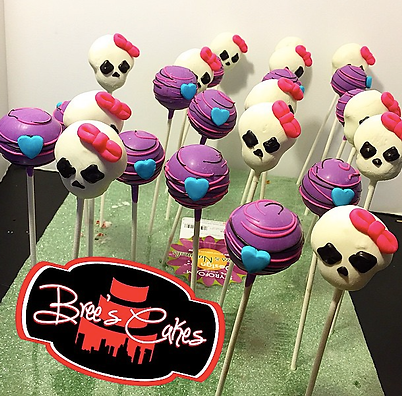 monster high cake pops