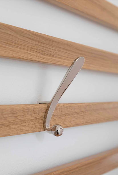 Small Slatted Coat Racks