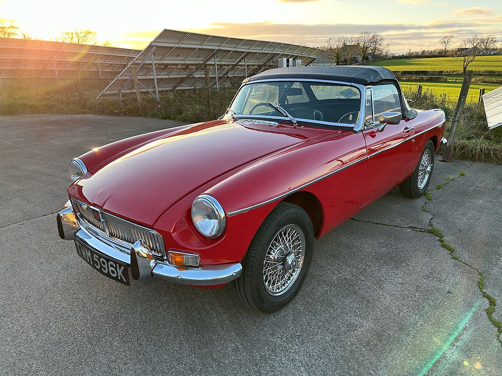 Another MGB in the workshop