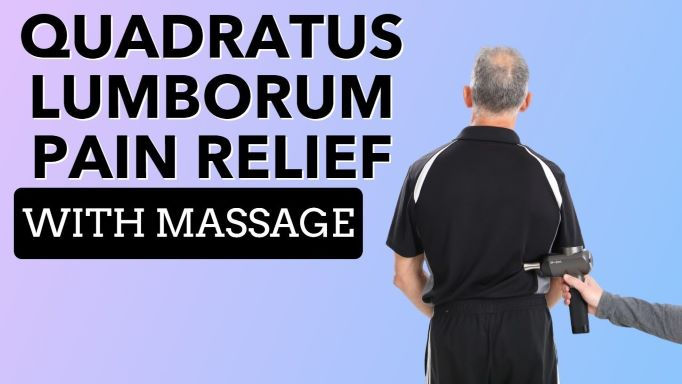 21. HOW TO MASSAGE THE QUADRATUS LUMBORUM WITH A MASSAGE GUN