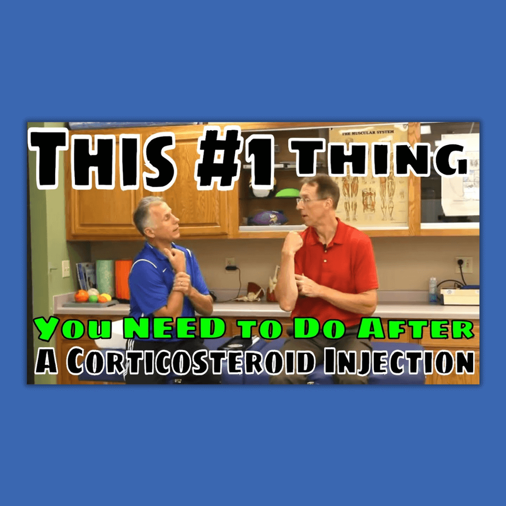 This #1 Thing You Need to Do After A Corticosteroid Injection- Should ...