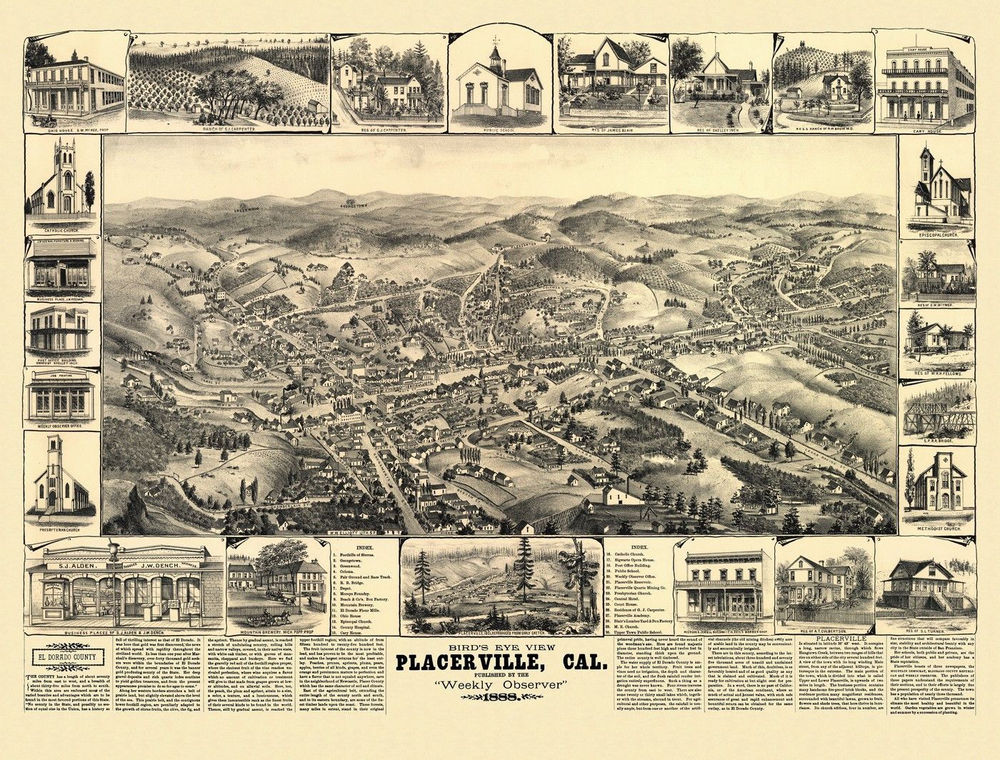 A Walk Through Historic Placerville 7/16/19