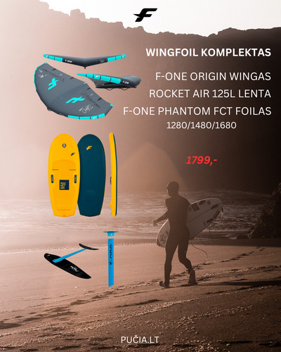WING FOIL KOMPLEKTAS AIR PRADŽIAI | F-ONE.lt