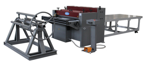 Gang Type Metal Powered Slitter with programmable cut to length | GMC ...