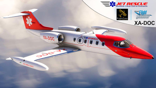 GATES LEARJET 36, MED JETS SA (JET RESCUE AIR AMBULANCE) ‘XA-DOC' V2 ...